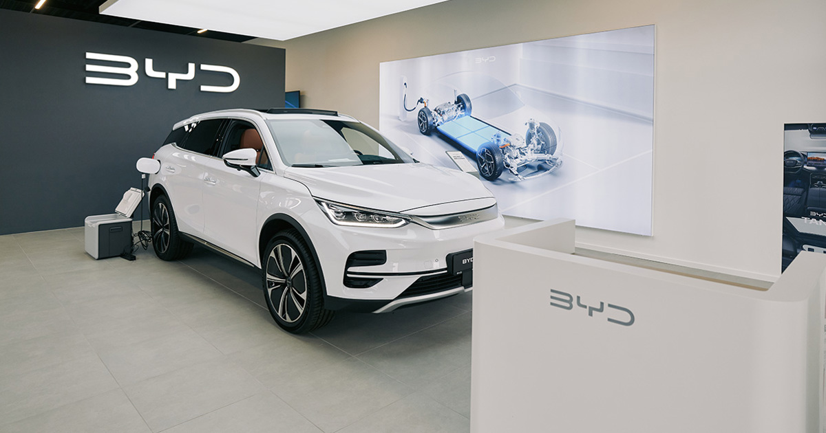 Find BYD-forhandler & værksted her | BYD Danmark