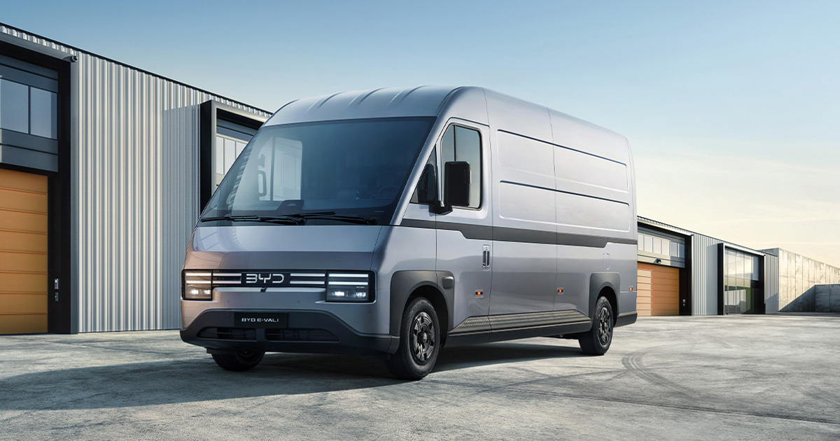Ny BYD E-VALI | BYD's nye elektriske varevogn