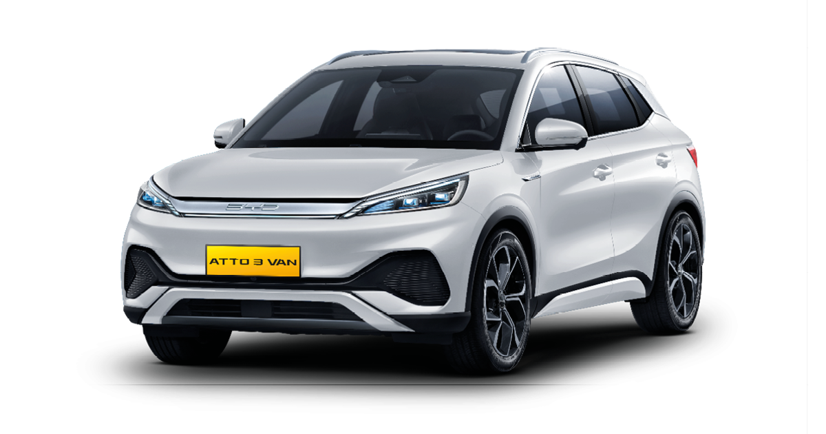 BYD van | Elektriske biler på gule plader til erhverv